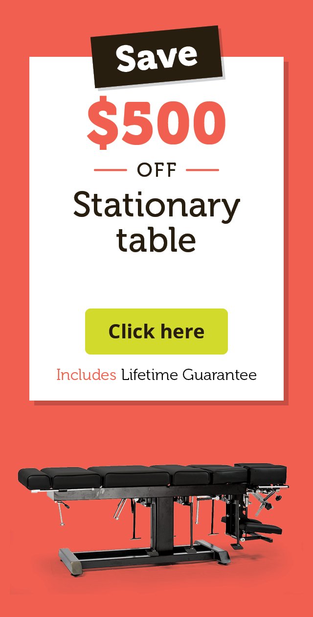 Chiropractic Tables For Sale - Buy Online | Omni Tables