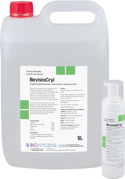 BevistoCryl - Hospital Grade Disinfectant | Omni Tables